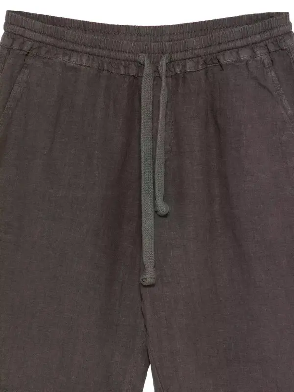 Fedeli Elasticated Drawstring Shorts - Brown