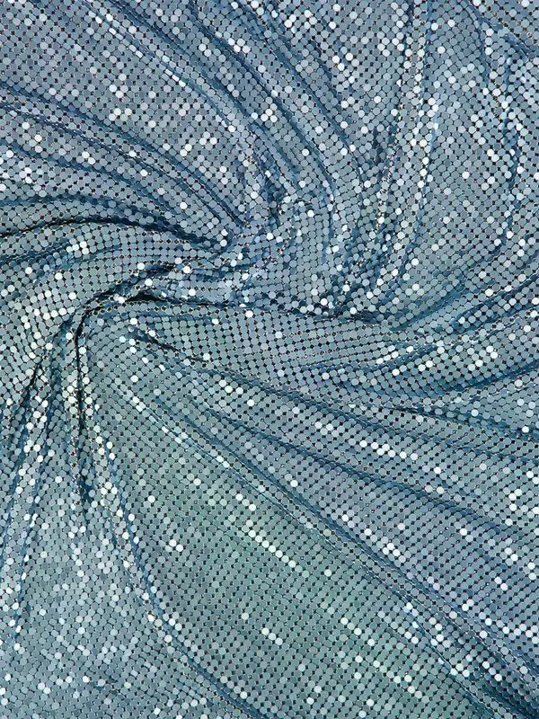 Rabanne Chainmail Gathered Maxi Dress