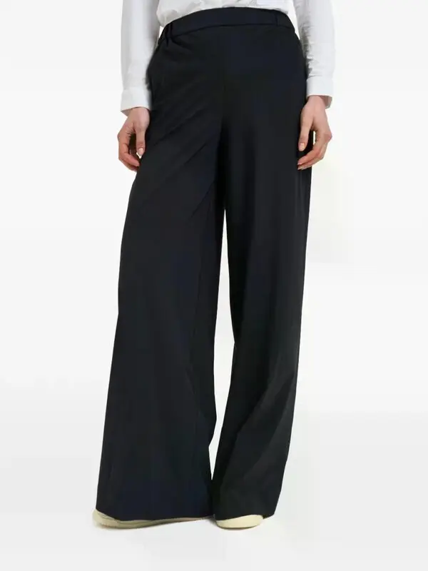 RRD Elasticated Wide-leg Trousers - Black