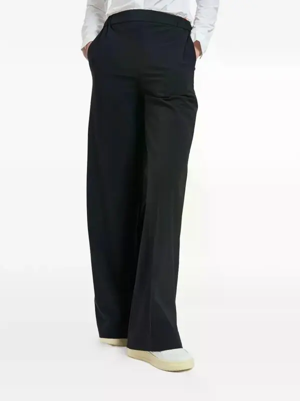 RRD Elasticated Wide-leg Trousers - Black
