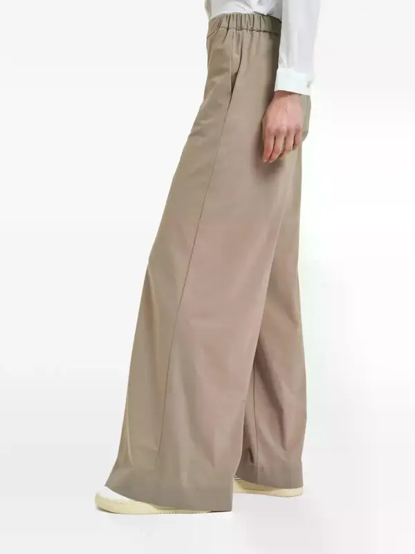 RRD Elasticated Wide-leg Trousers - Neutrals