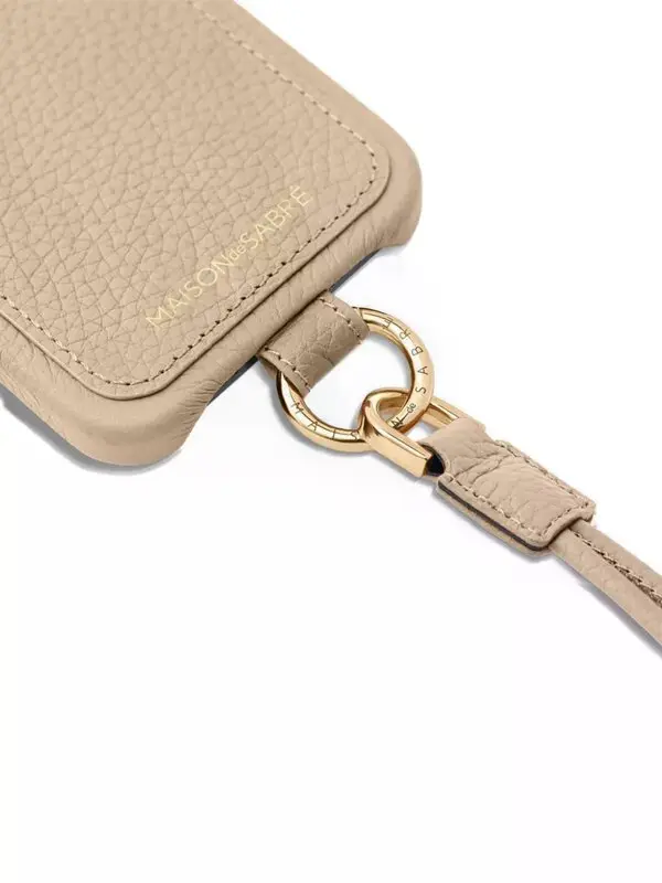 MAISON DE SABRE Sling Iphone 14 Pro Max Case - Neutrals