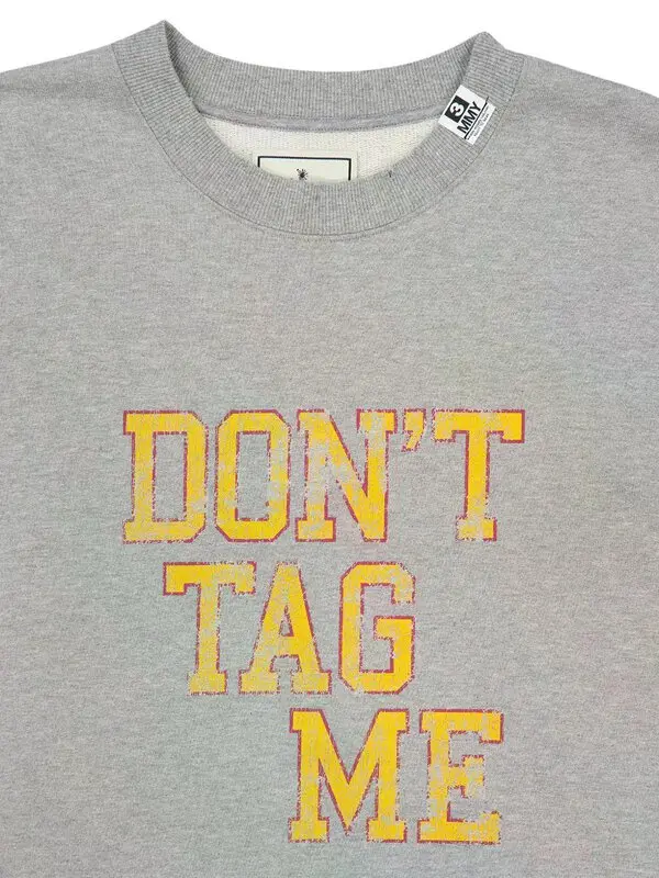Mihara Yasuhiro Slogan-print Distressed Sweatshirt