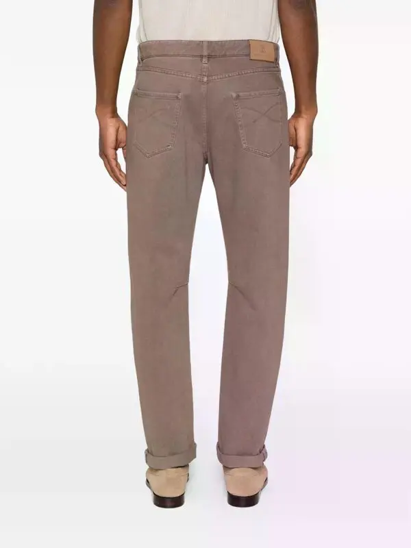 Brunello Cucinelli Five-pocket Jeans - Brown