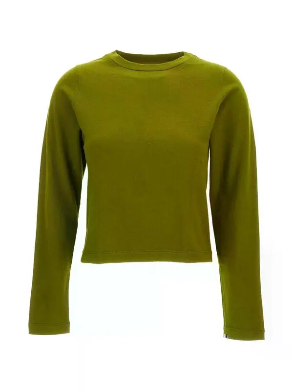 EXTREME CASHMERE X N°451 Lisa Crewneck Cotton Sweater - Green