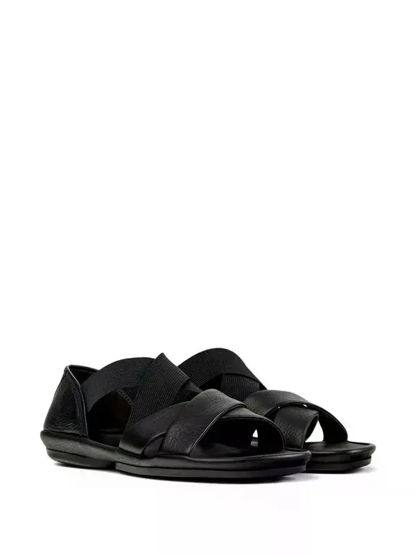 Camper Right Isla Crossover Leather Sandals