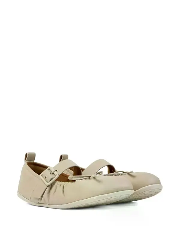 Camper Wabi Buckle Ballet Flats - Neutrals