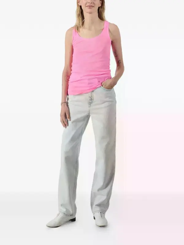 American Vintage Massachusetts Tank Top - Pink