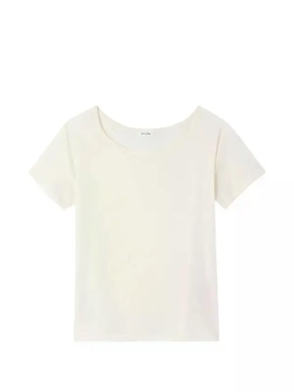 American Vintage Laloom Boat-neck T-shirt - White