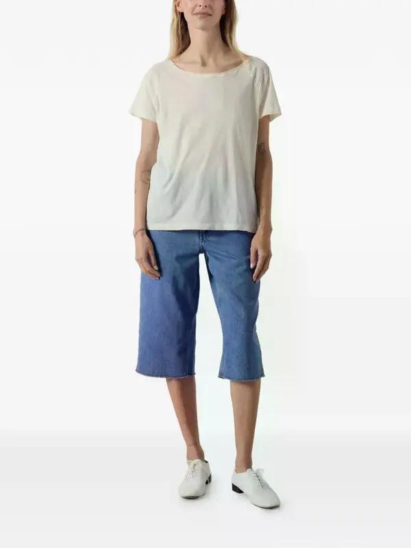 American Vintage Laloom Boat-neck T-shirt - White