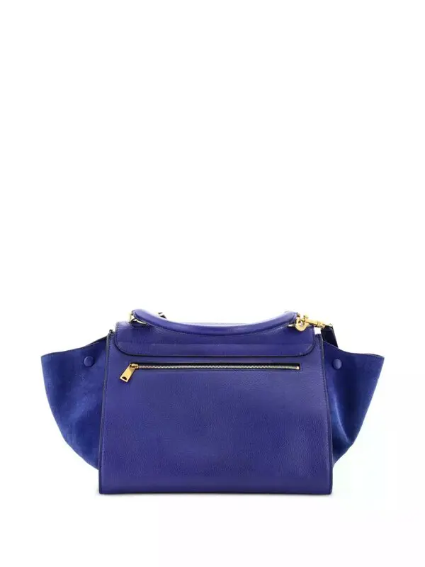 Celine Trapeze Leather Medium Satchel