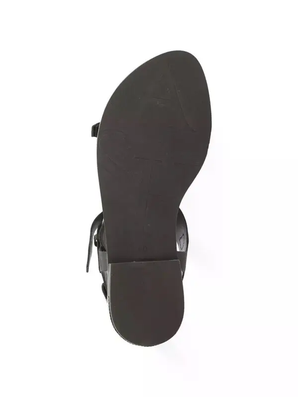 Ash Piper Stud-embellished Buckle-strap Sandals - Brown