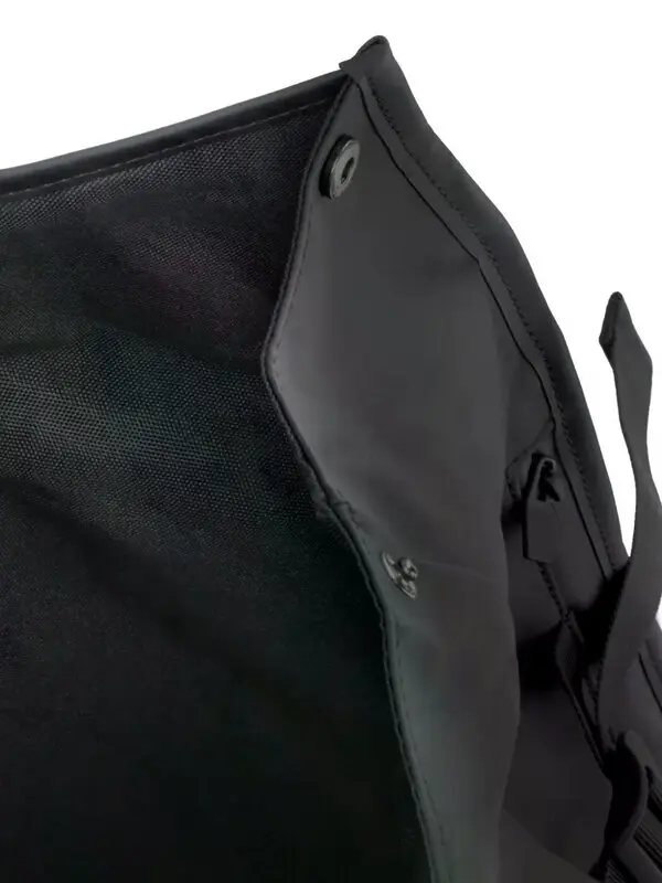Rains Roll-top Backpack - Black