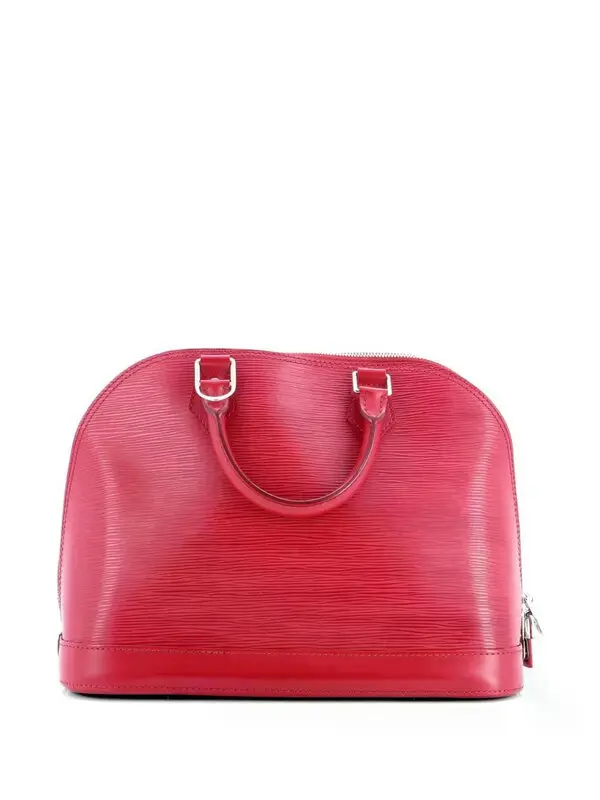 LOUIS VUITTON Alma Handbag Epi Leather Pm - Red