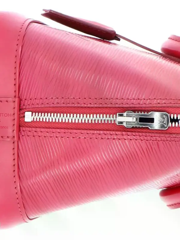 LOUIS VUITTON Alma Handbag Epi Leather Pm - Red
