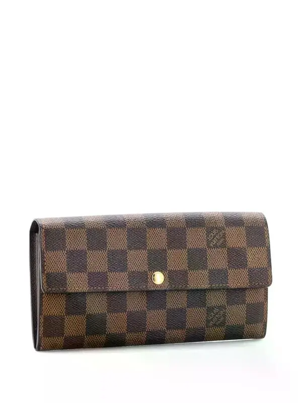 LOUIS VUITTON Sarah Wallet Damier Small Wallets - Brown