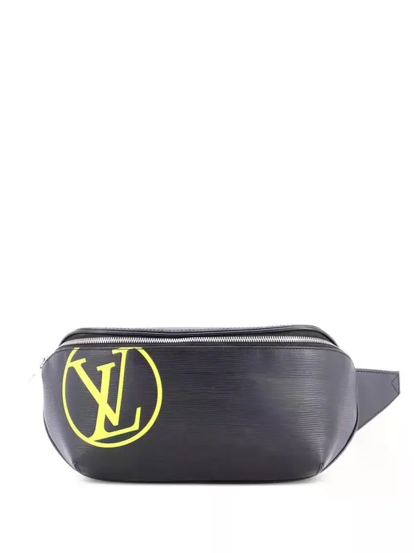 LOUIS VUITTON Bum Bag Initials Epi Leather