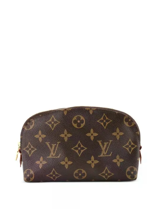 LOUIS VUITTON Cosmetic Pouch Monogram Canvas - Brown