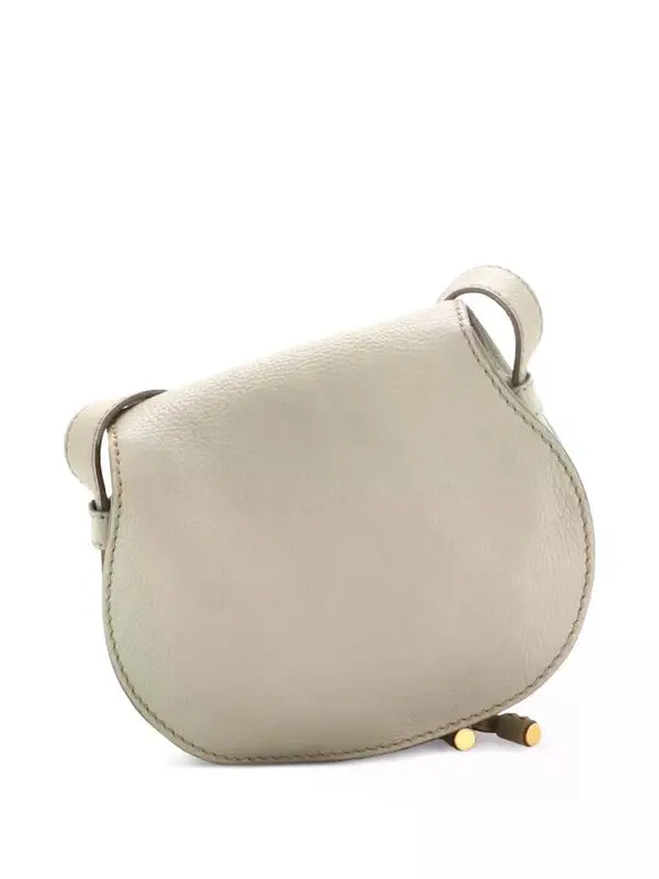Chloé Marcie Leather Mini Crossbody Bag - Green