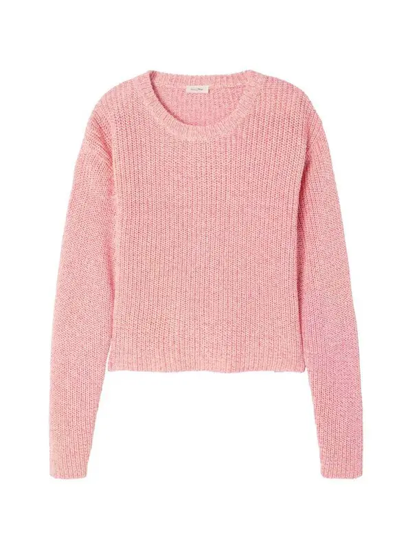 American Vintage Twily Ribbed-knit Sweater - Pink
