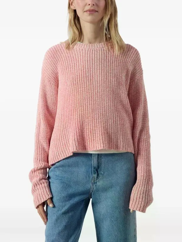 American Vintage Twily Ribbed-knit Sweater - Pink