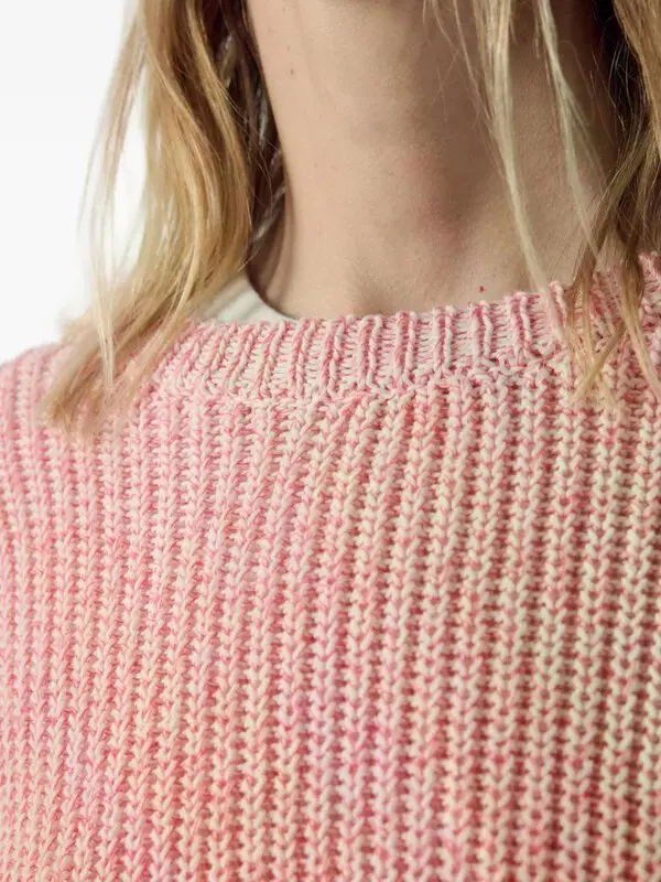 American Vintage Twily Ribbed-knit Sweater - Pink