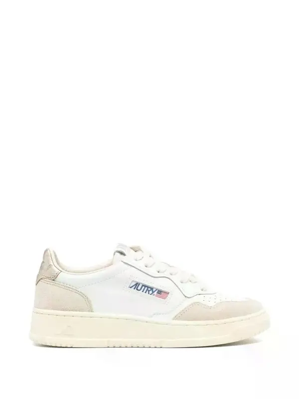 AUTRY Medalist Panelled Sneakers - White