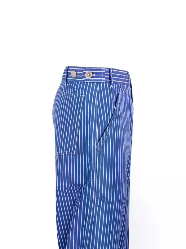 Comme Des Garçons Stripe Pattern Trousers