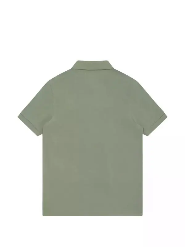 Comme Des Garçons X Fred Perry Logo-embroidered Polo Shirt - Green