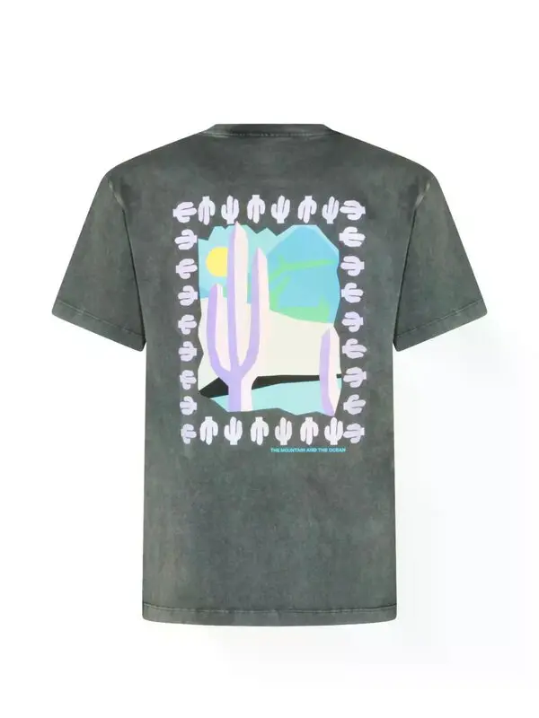 MAUNA KEA Logo-embroidered T-shirt - Grey