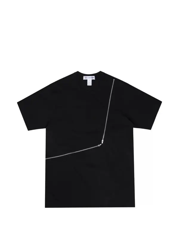 Comme Des Garçons Zip-detailed T-shirt