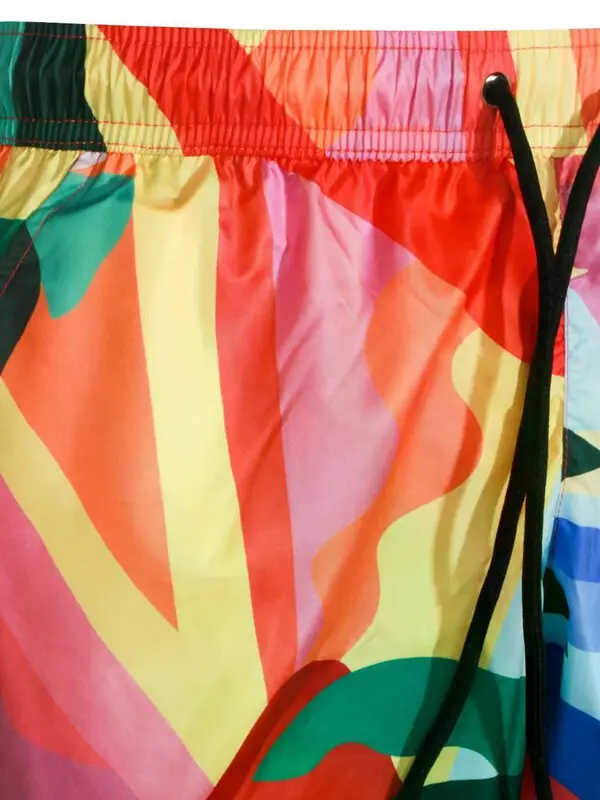 MAUNA KEA Abstract-print Swim Shorts