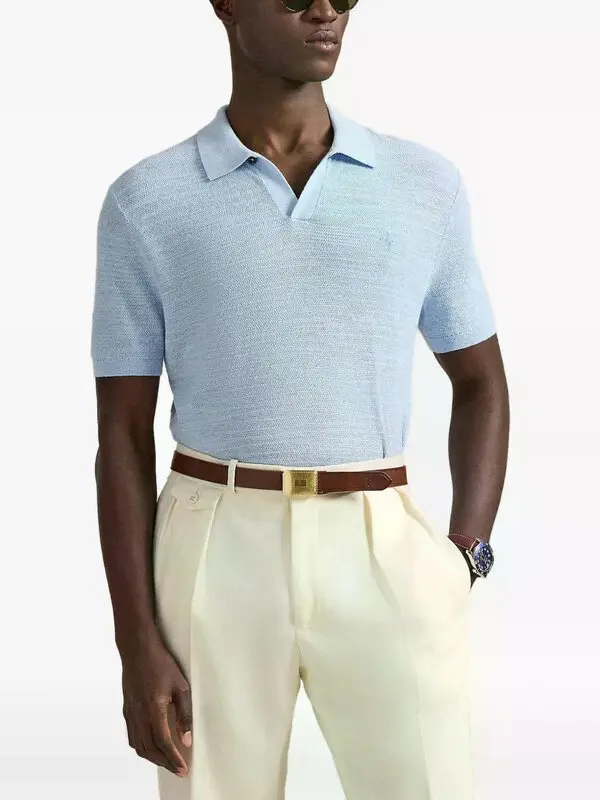 Polo Ralph Lauren Slub-knit Polo Shirt