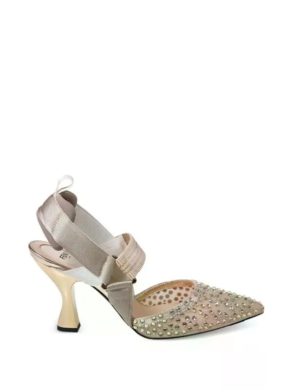 Fendi Colibrì Heeled Pumps - Neutrals