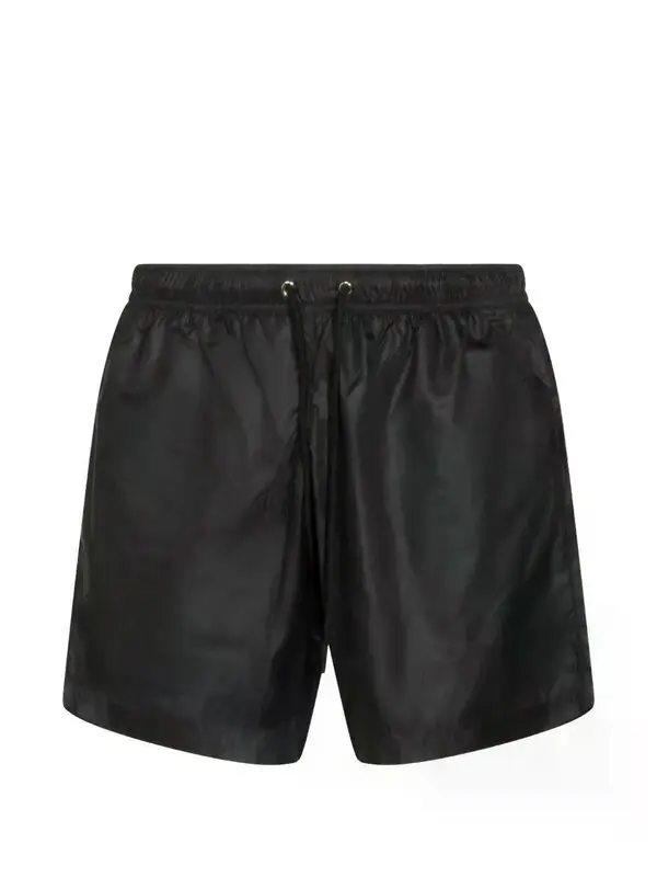 MAUNA KEA Logo-patch Swim Shorts - Black