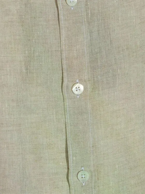 Canali Linen Shirt - Neutrals