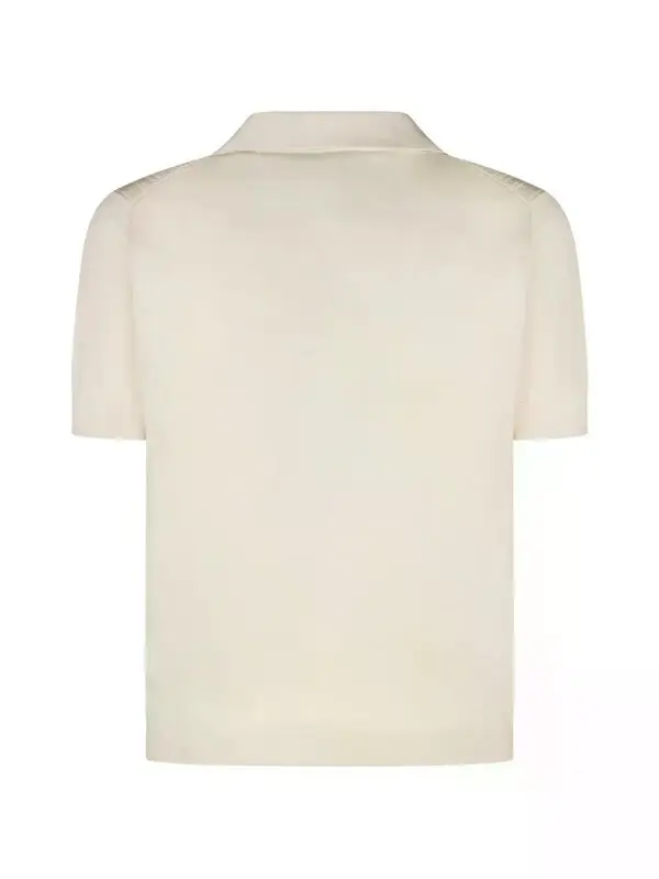 Altea Pointelle-knit T-shirt - Neutrals