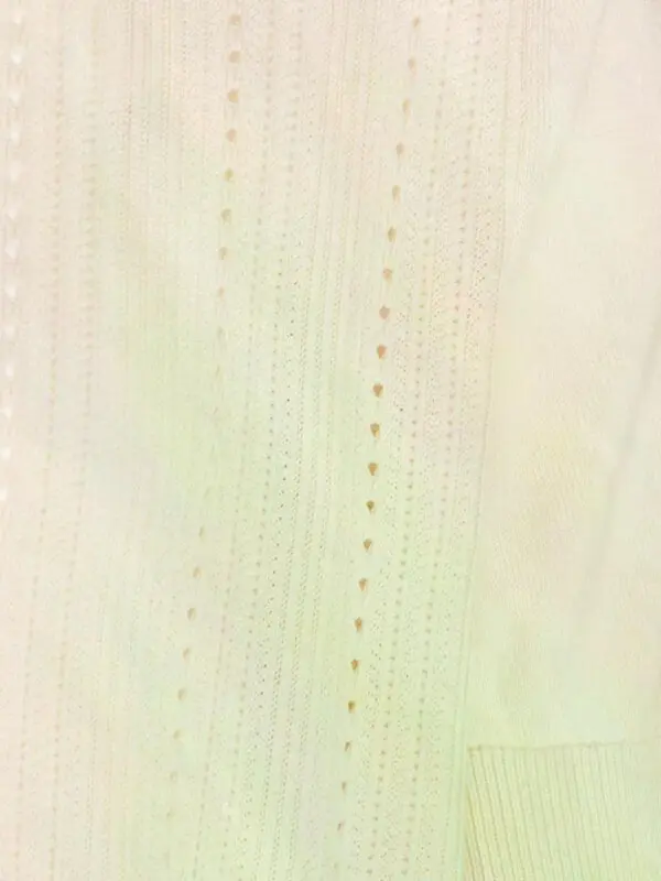 Altea Pointelle-knit T-shirt - Neutrals