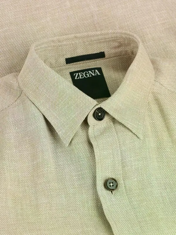 Zegna Long-sleeve Shirt - Neutrals