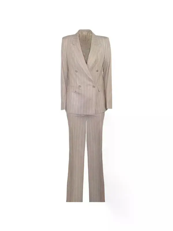 Tagliatore Pinstripe Double-breasted Suit - Neutrals