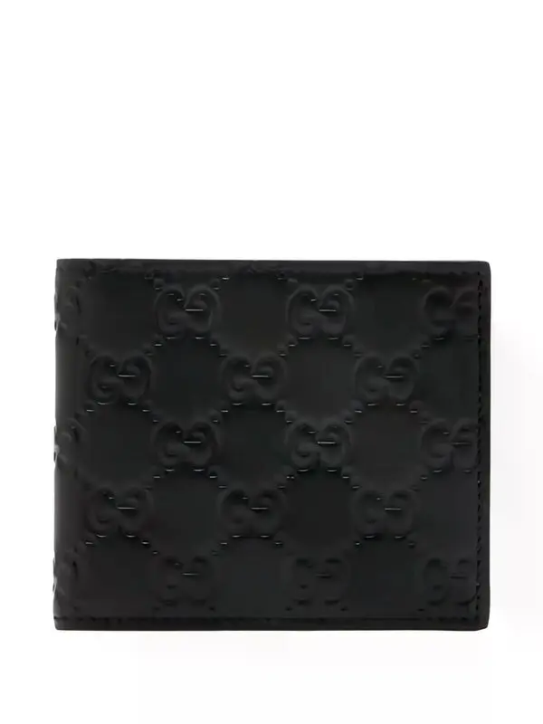 Gucci Arabella Monogram Leather Wallet - Black