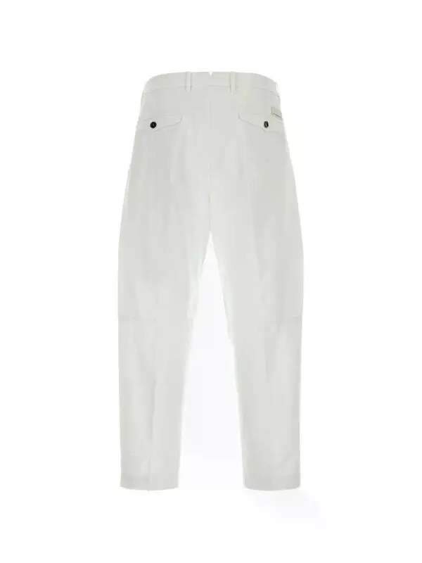 NINE:INTHE:MORNING Giulio Belt-loop Trousers - White