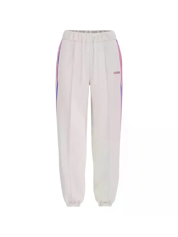 Guess Logo-detail Stripe Track Pants