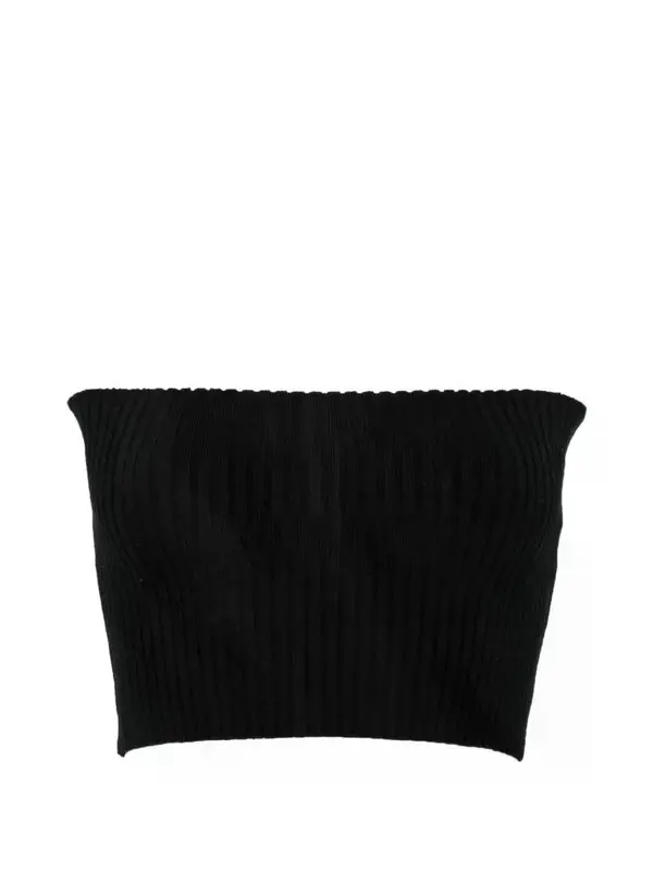 Chloé Ribbed-knit Bandeau Top