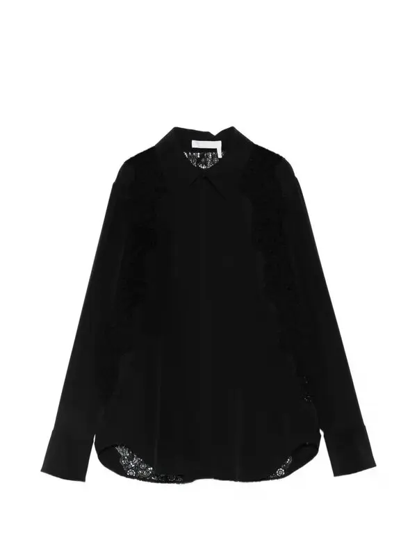 Chloé Lace-panelled Shirt