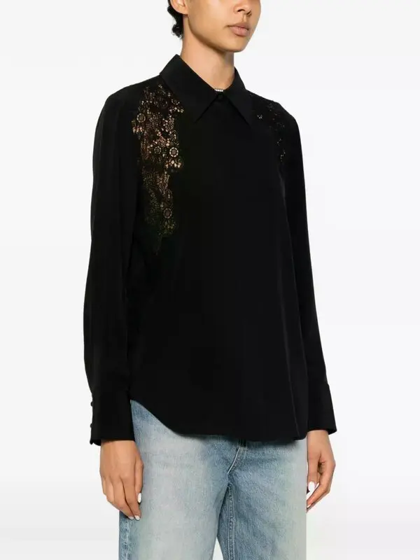 Chloé Lace-panelled Shirt