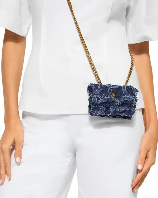 Kurt Geiger Kensington Micro Crossbody - Denim