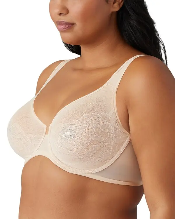 Wacoal Full Figure Stark Beauty Underwire Bra - Sand