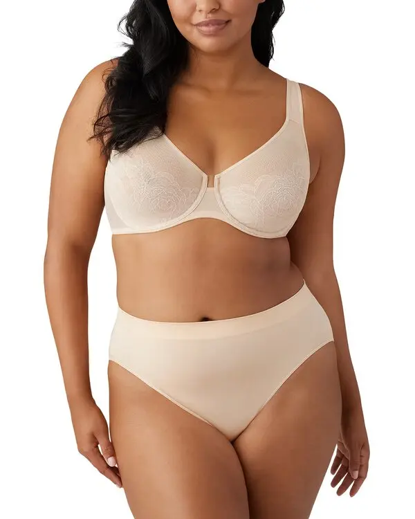 Wacoal Full Figure Stark Beauty Underwire Bra - Sand