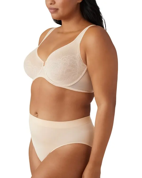 Wacoal Full Figure Stark Beauty Underwire Bra - Sand
